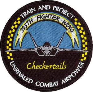 325th FIGHTER WING – CHECKERTAILS – UNRIVALED COMBAT AIRPOWER – NEW ...