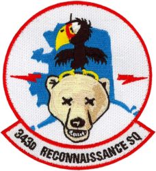 Product tags USAF 343d RECONNAISSANCE SQUADRON Heritage Patch 55 ...