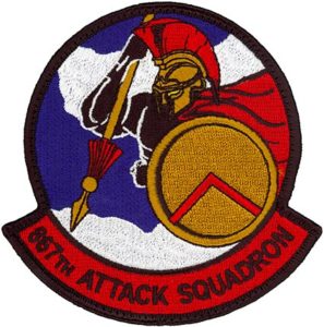 867th ATTACK SQUADRON | Flightline Insignia