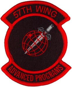 57th WING – ADVANCED PROGRAMS | Flightline Insignia