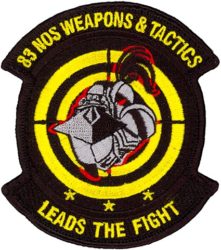 83d NETWORK OPERATIONS SQUADRON – WEAPONS & TACTICS | Flightline Insignia