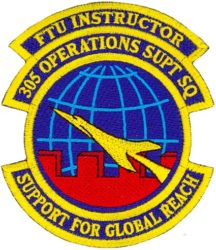 305th OPERATIONS SUPPORT SQUADRON – FTU INSTRUCTOR | Flightline Insignia