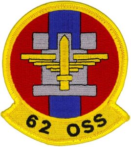 62d OPERATIONS SUPPORT SQUADRON | Flightline Insignia