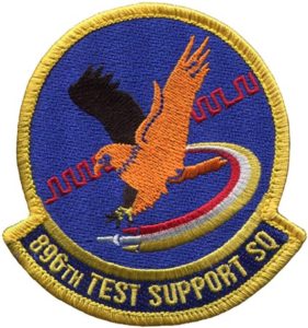 896th TEST SUPPORT SQUADRON | Flightline Insignia