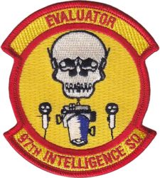 97th INTELLIGENCE SQUADRON – EVALUATOR | Flightline Insignia