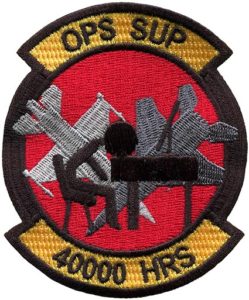 40th FLIGHT TEST SQUADRON – OPERATIONS SUPPORT – 40,000 HOURS ...
