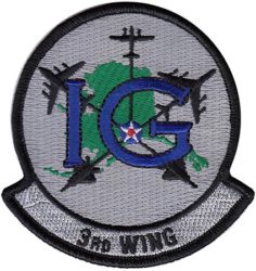 3rd WING – INSPECTOR GENERAL | Flightline Insignia