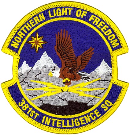 381st INTELLIGENCE SQUADRON | Flightline Insignia