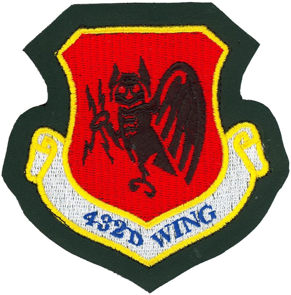 432d WING – LEATHER | Flightline Insignia