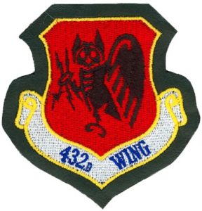 432d WING – LEATHER -2 | Flightline Insignia