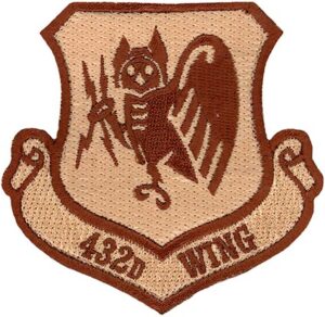 432d WING – DESERT | Flightline Insignia