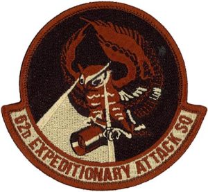 62d EXPEDITIONARY ATTACK SQUADRON – DESERT | Flightline Insignia