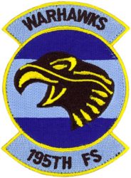 195th FIGHTER SQUADRON | Flightline Insignia
