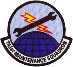 741st MAINTENANCE SQUADRON | Flightline Insignia