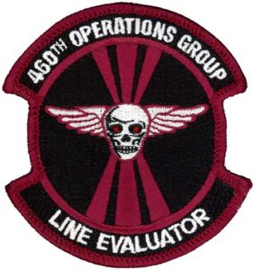 460th OPERATIONS GROUP – LINE EVALUATOR | Flightline Insignia