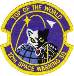 12th SPACE WARNING SQUADRON | Flightline Insignia