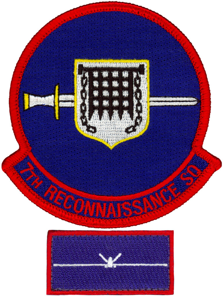 7th RECONNAISSANCE SQUADRON + RQ-4 POCKET TAB | Flightline Insignia