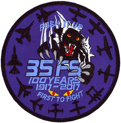 35th FIGHTER SQUADRON – 100th ANNIVERSARY – PUSH IT UP | Flightline ...