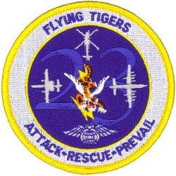 23rd WING – ATTACK-RESCUE-PREVAIL | Flightline Insignia