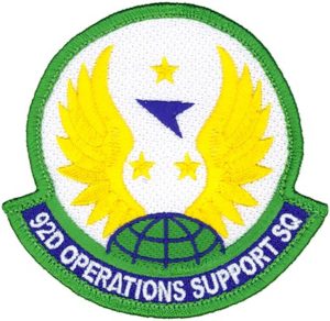 92d OPERATIONS SUPPORT SQUADRON | Flightline Insignia