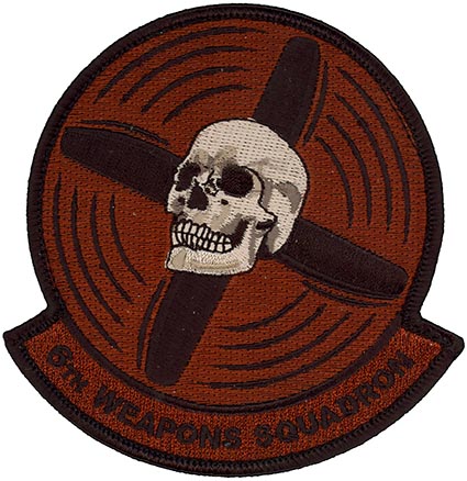 6th WEAPONS SQUADRON – DESERT | Flightline Insignia