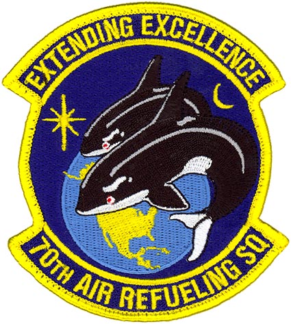 70th AIR REFUELING SQUADRON | Flightline Insignia
