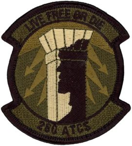 260th AIR TRAFFIC CONTROL SQUADRON – OCP – SMALL | Flightline Insignia