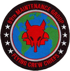 89th MAINTENANCE GROUP – FLYING CREW CHIEFS | Flightline Insignia