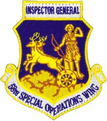 58th SPECIAL OPERATIONS WING – INSPECTOR GENERAL | Flightline Insignia