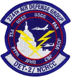 224th AIR DEFENSE GROUP – DETACHMENT 2 NCRCC | Flightline Insignia