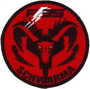 34th FIGHTER SQUADRON – F-35 SCHWARMA | Flightline Insignia