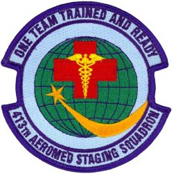 413th AEROMEDICAL STAGING SQUADRON | Flightline Insignia