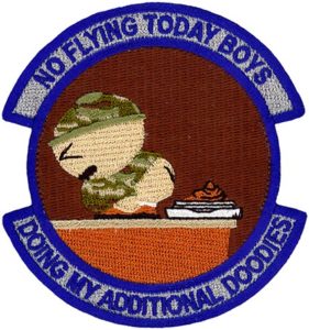 23rd FLYING TRAINING SQUADRON – NO FLYING TODAY BOYS… | Flightline Insignia