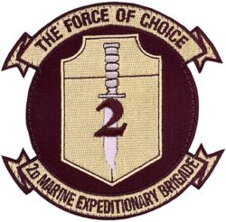 2nd MARINE EXPEDITIONARY BRIGADE – DESERT | Flightline Insignia