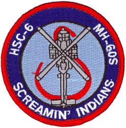 HELICOPTER SEA COMBAT SQUADRON SIX (HSC-6) – MH-60 | Flightline Insignia