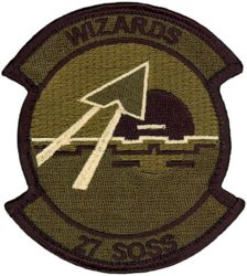 27th SPECIAL OPERATIONS SUPPORT SQUADRON – OCP | Flightline Insignia