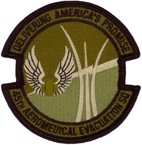 45th AEROMEDICAL EVACUATION SQUADRON – OCP | Flightline Insignia