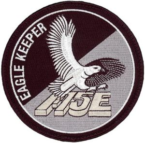 F-15E STRIKE EAGLE – EAGLE KEEPER | Flightline Insignia