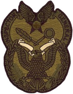 USAF INSPECTOR GENERAL – OCP | Flightline Insignia