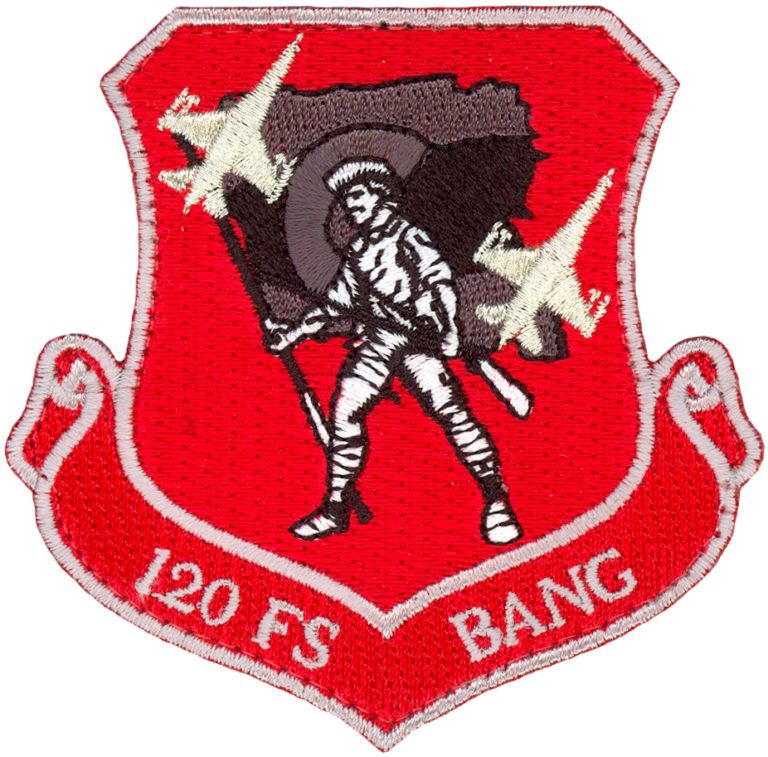 120th FIGHTER SQUADRON – ANG – 120 FS – BANG | Flightline Insignia