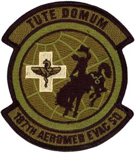 187th AEROMEDICAL EVACUATION SQUADRON – OCP | Flightline Insignia