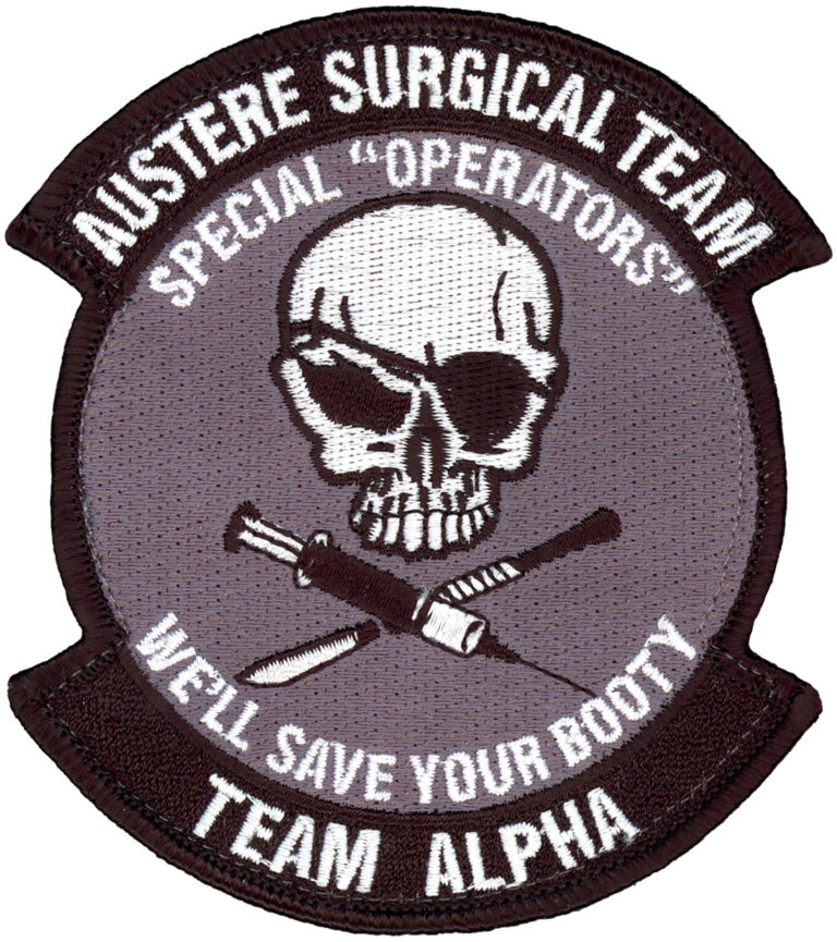 AUSTERE SURGICAL TEAM – TEAM ALPHA | Flightline Insignia