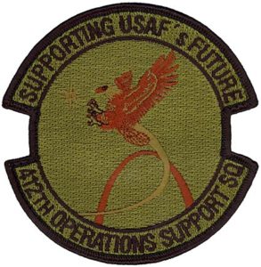 412th OPERATIONS SUPPORT SQUADRON – OCP | Flightline Insignia
