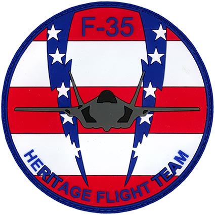 F-35 LIGHTNING II DEMONSTRATION TEAM – HERITAGE FLIGHT TEAM – PVC ...
