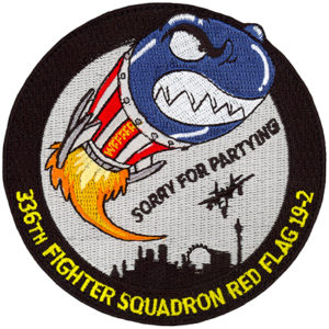 336th FIGHTER SQUADRON – RED FLAG 2019-02 | Flightline Insignia