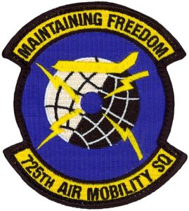 725th AIR MOBILITY SQUADRON | Flightline Insignia