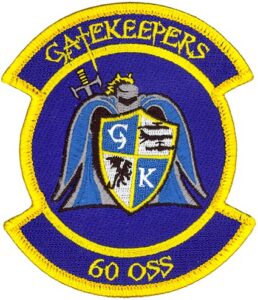 60th OPERATIONS SUPPORT SQUADRON – GATEKEEPERS | Flightline Insignia