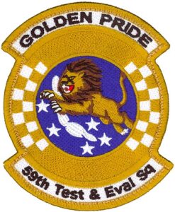 59th TEST & EVALUATION SQUADRON – NEW | Flightline Insignia