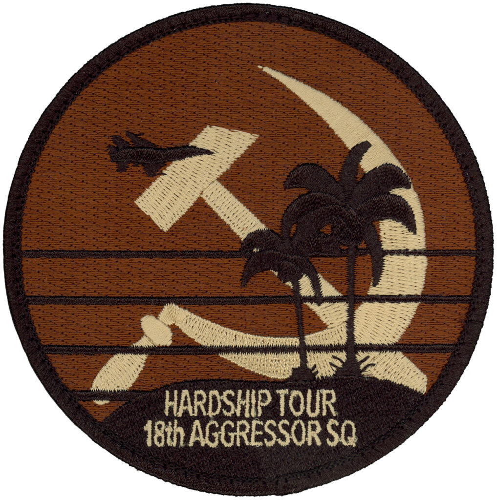 18th AGGRESSOR SQUADRON – HARDSHIP TOUR 2020 – DESERT | Flightline Insignia