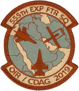 555th FIGHTER SQUADRON – OPERATION INHERENT RESOLVE / COMBINED DEFENSE ...